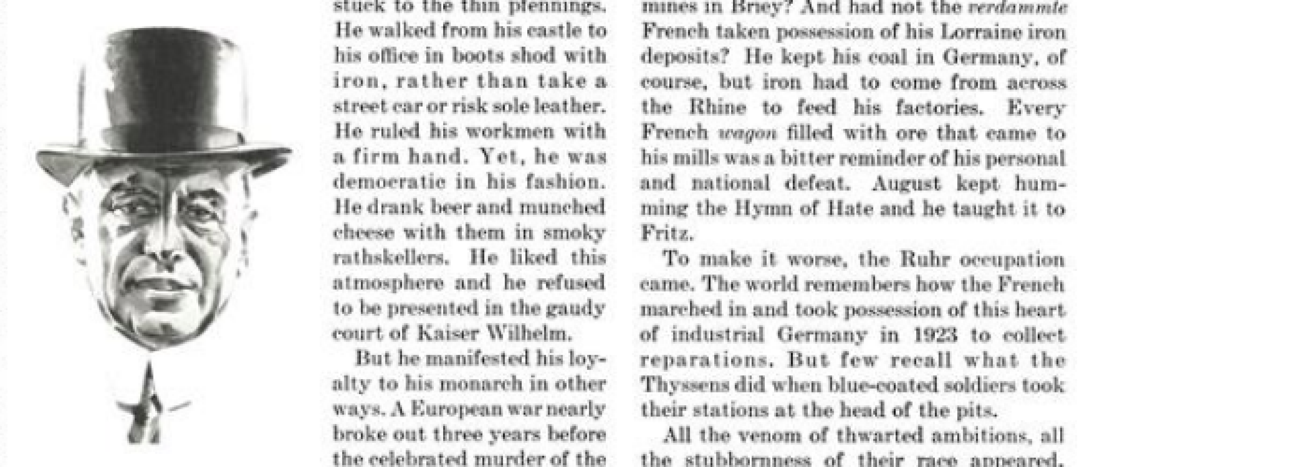 The Man Behind Hitler | Esquire | DECEMBER 1934
