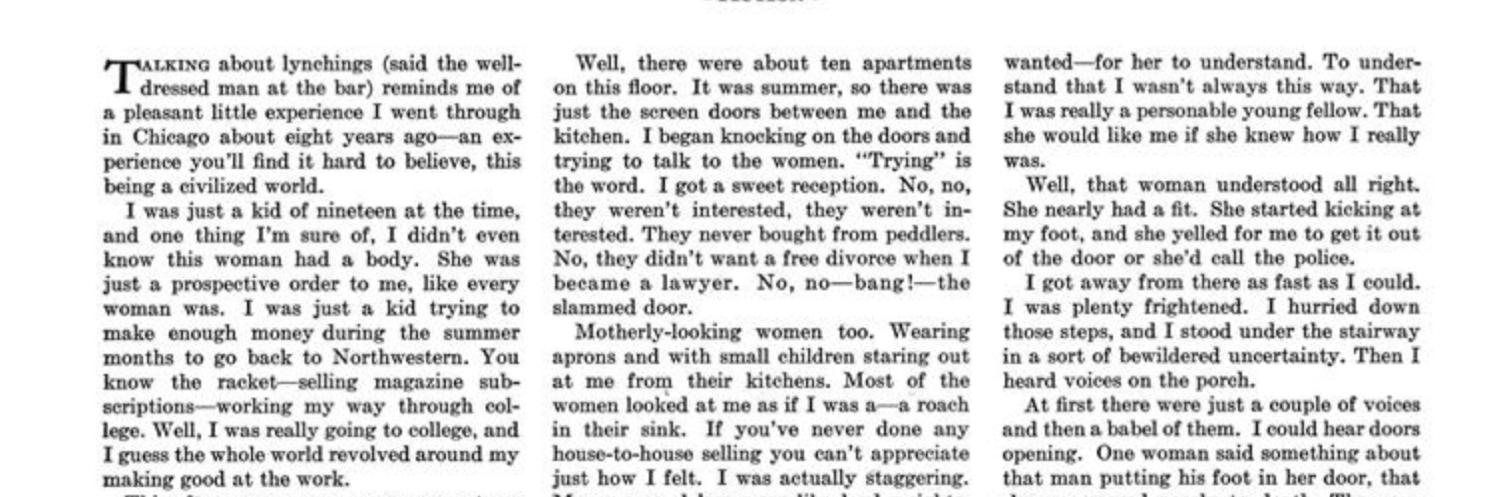 The Mind of a Mob | Esquire | DECEMBER 1936
