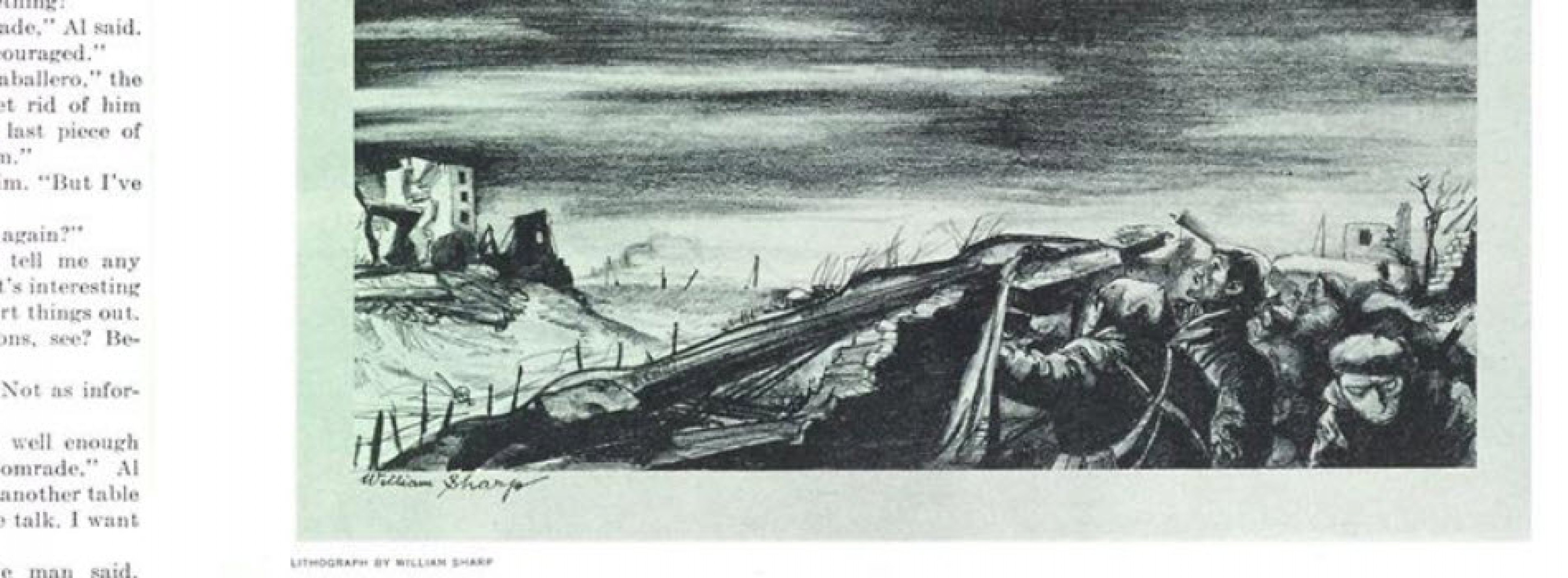 Night Before Battle | Esquire | FEBRUARY 1939