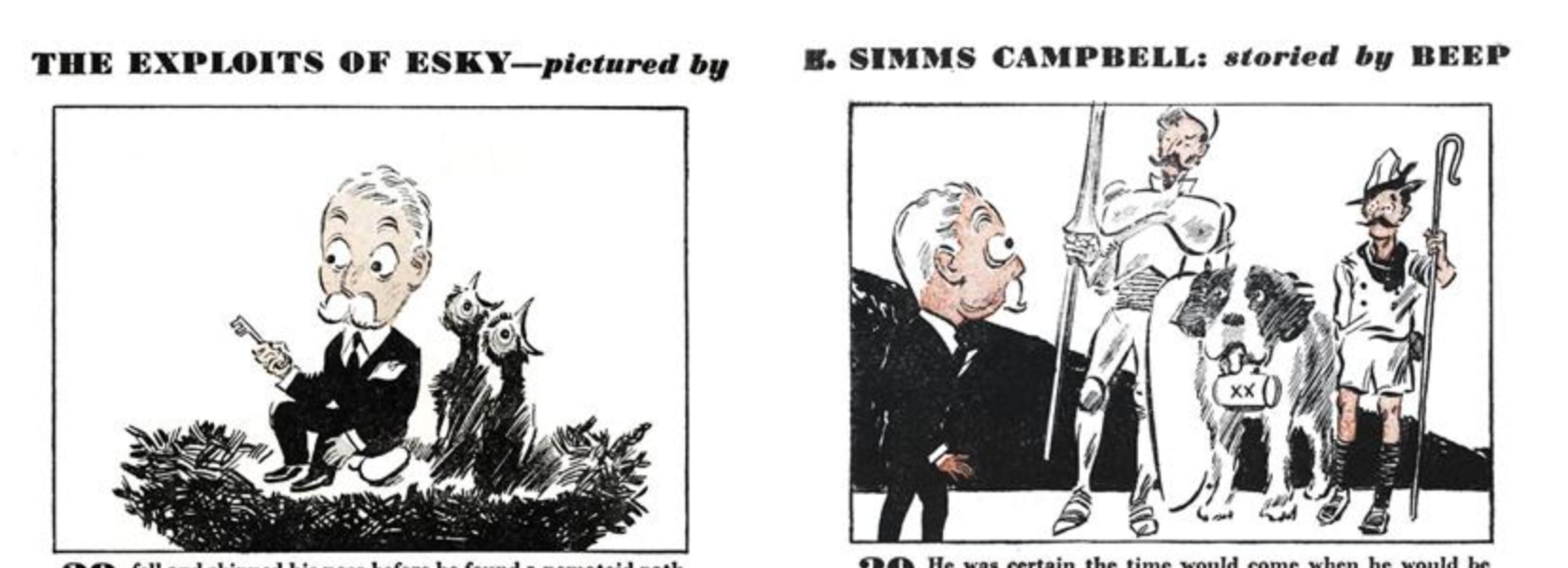 The Exploits of Esky | Esquire | JUNE 1943