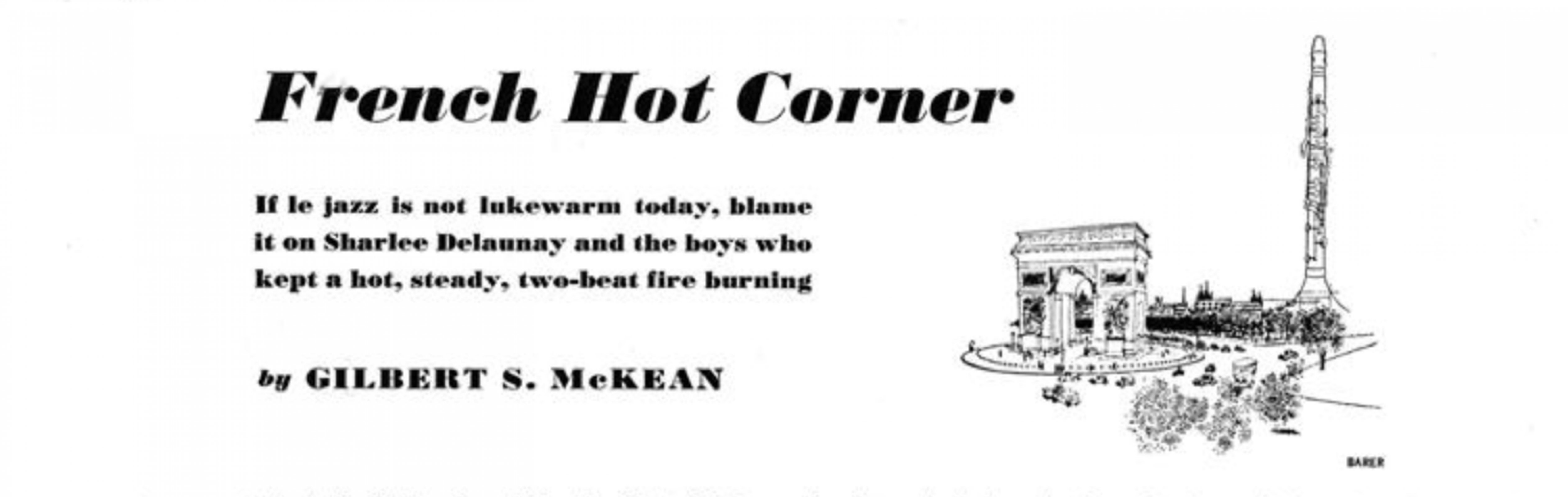 French Hot Corner | Esquire | FEBRUARY, 1947