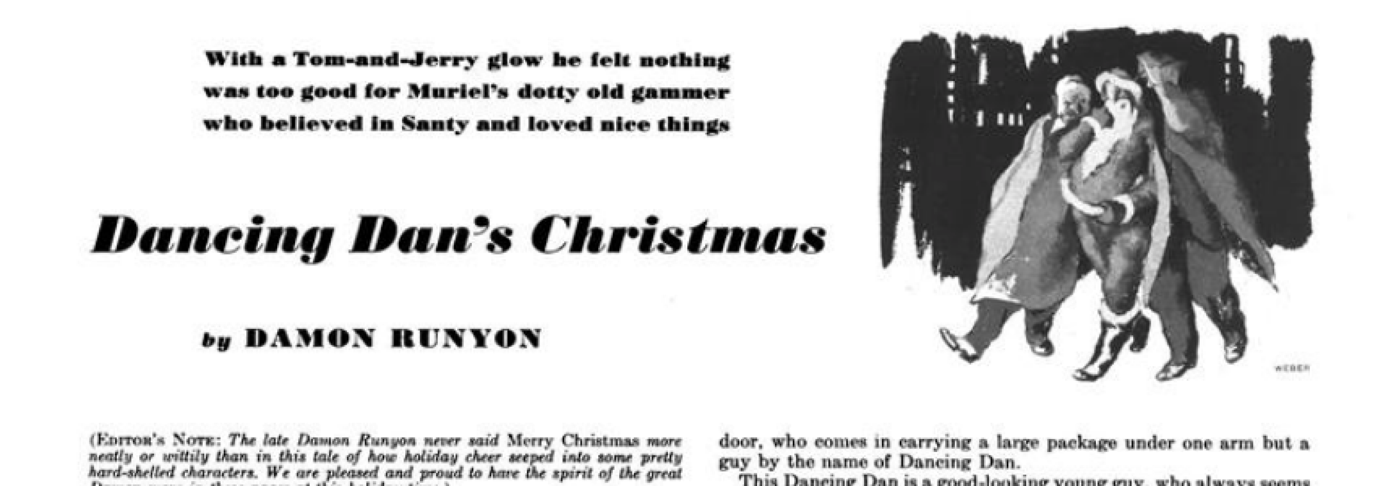 Dancing Dan's Christmas | Esquire | DECEMBER, 1948