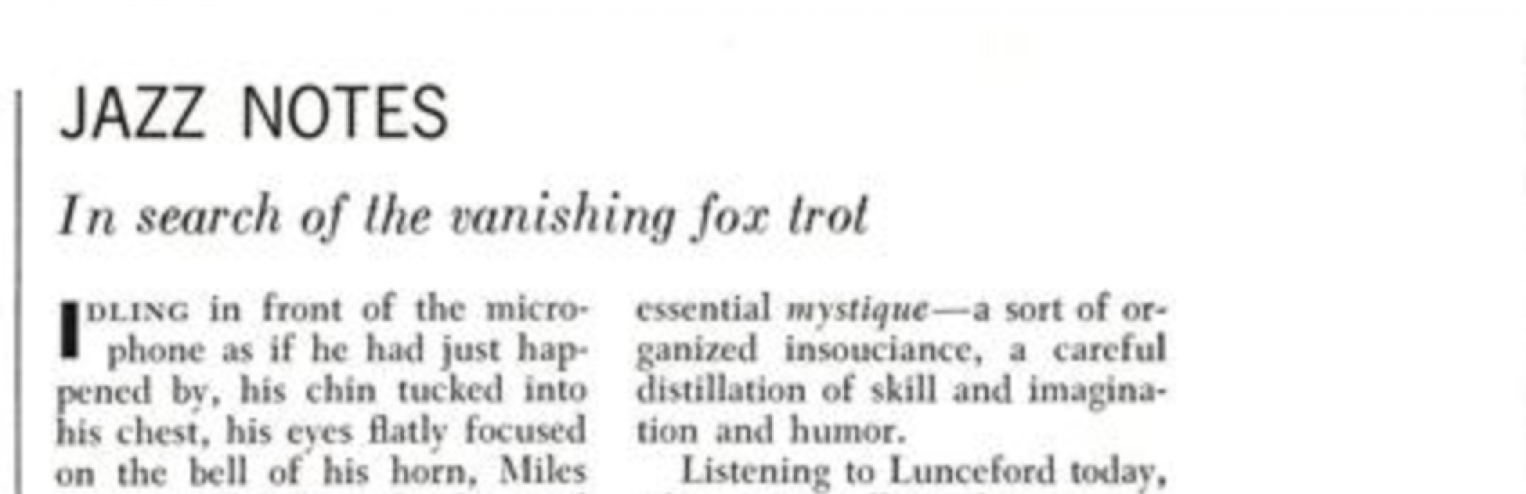 JAZZ NOTES | Esquire | FEBRUARY, 1959