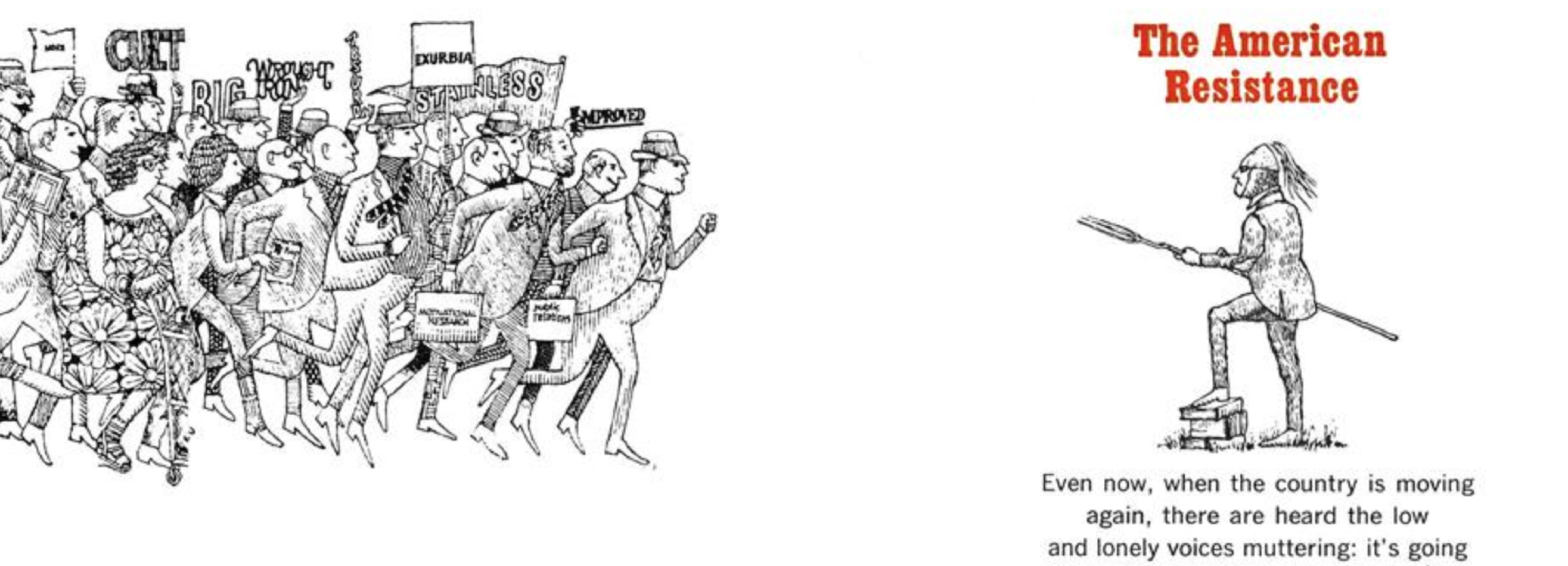 The American Resistance | Esquire | MARCH, 1963