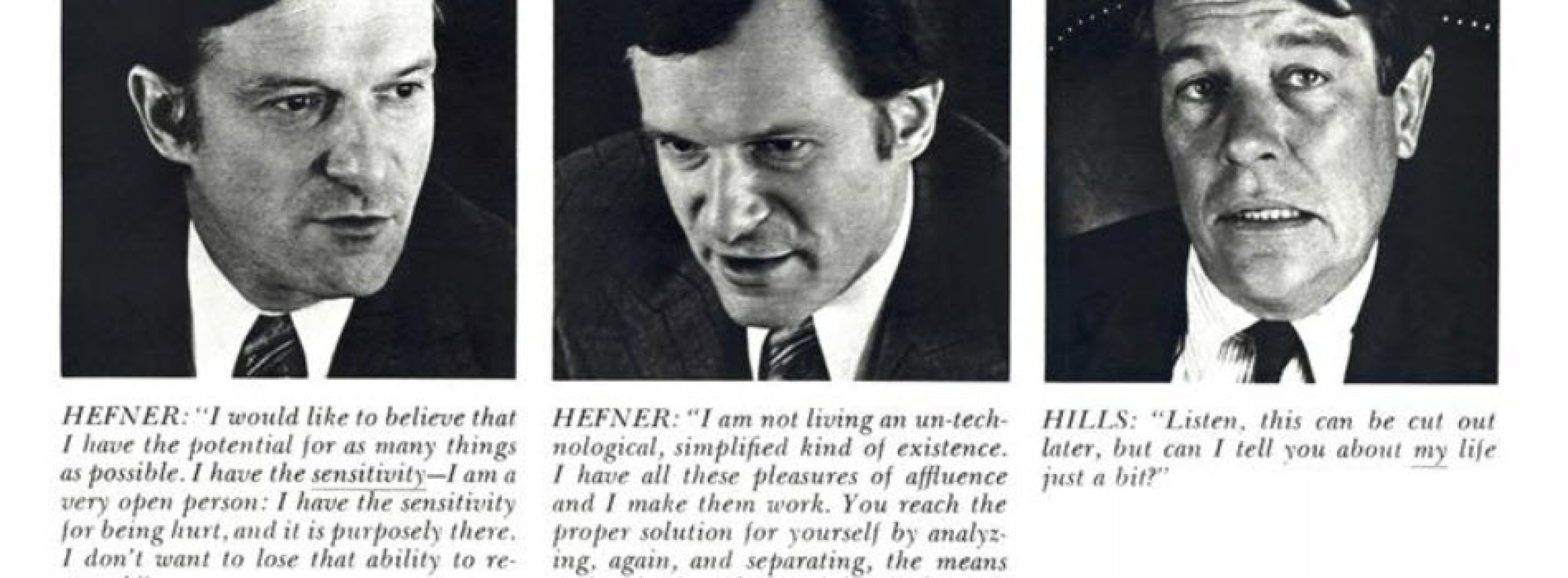 Esquire Interview: Hugh M. Hefner | Esquire | DECEMBER 1970