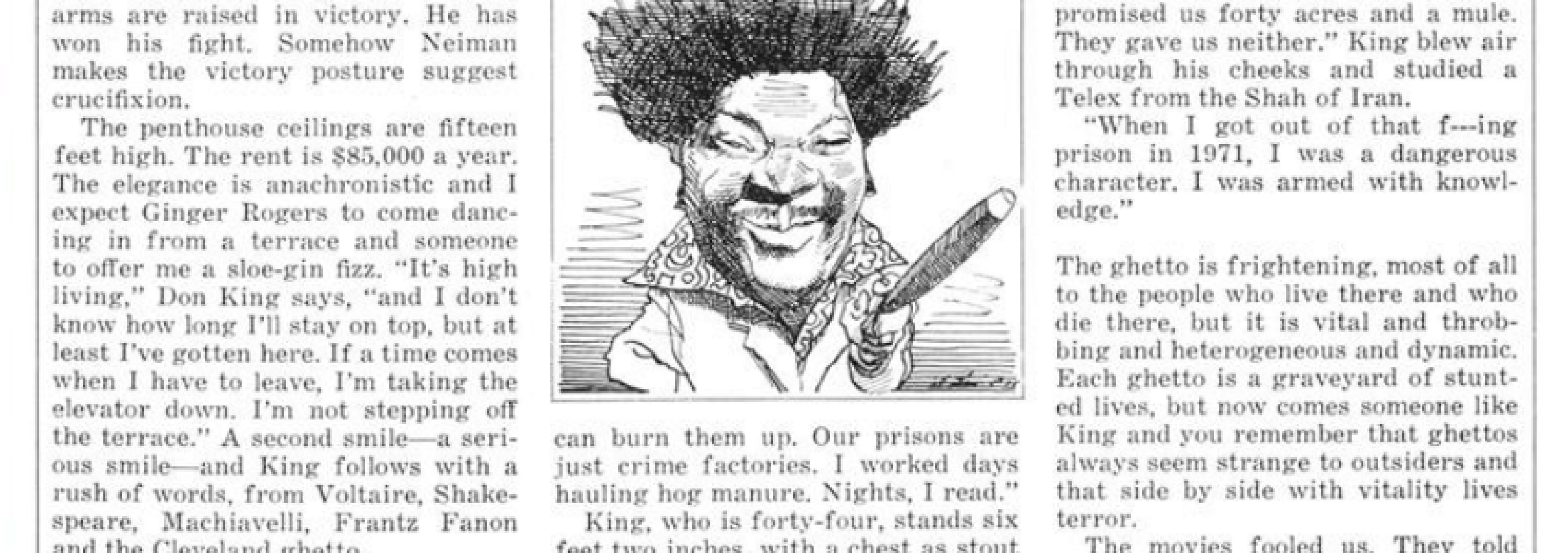 Muhammad's Manager: A Long and Elaborate Life | Esquire | NOVEMBER 1975