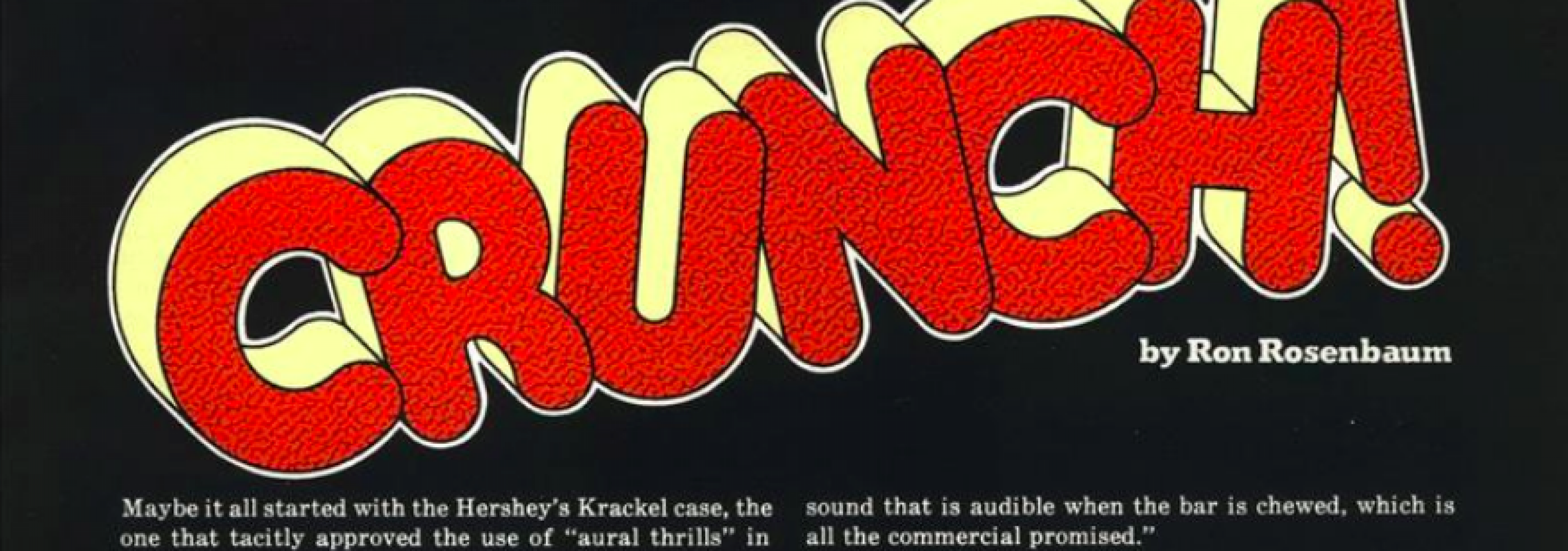 Crunch! | Esquire | JULY 1976