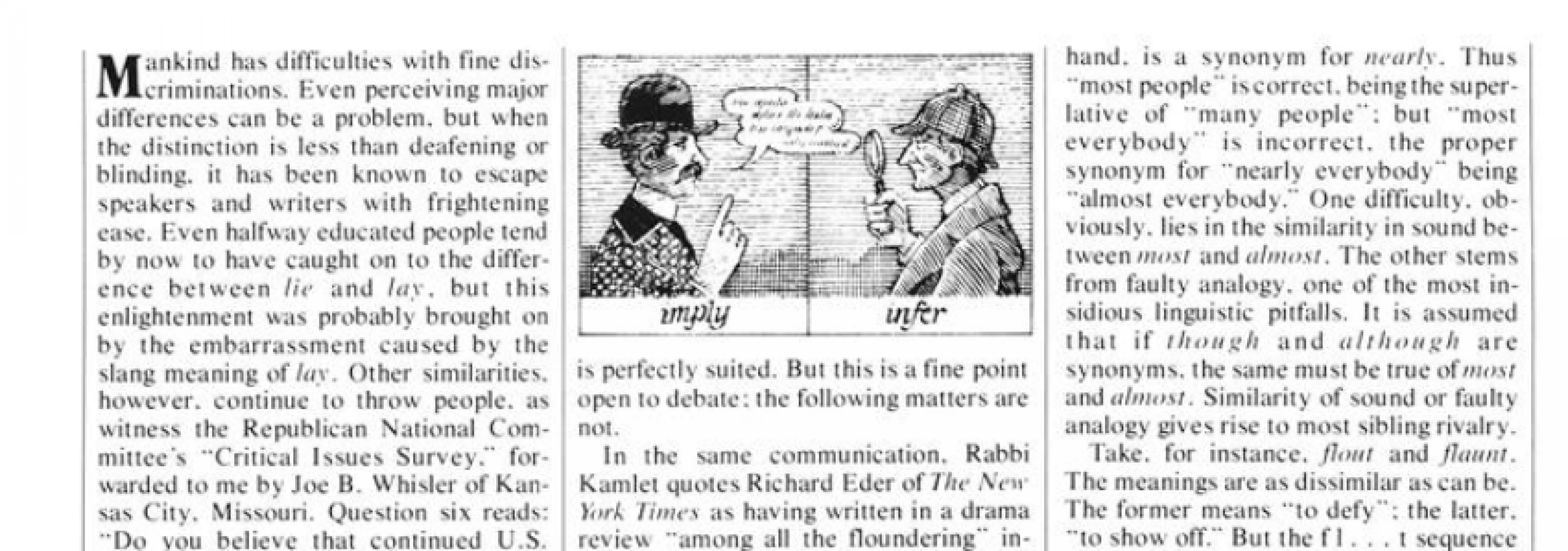 Sibling Rivalry | Esquire | August 15,1978