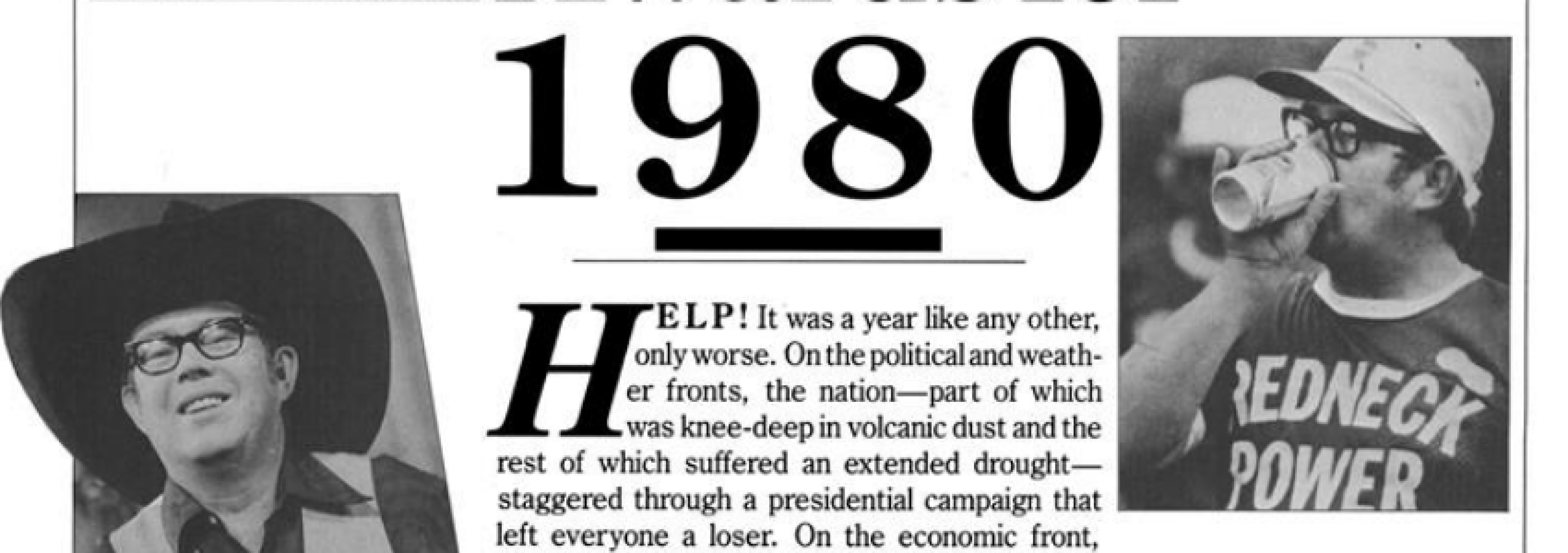 Dubious Achievement Awards for 1980 | Esquire | JANUARY 1981