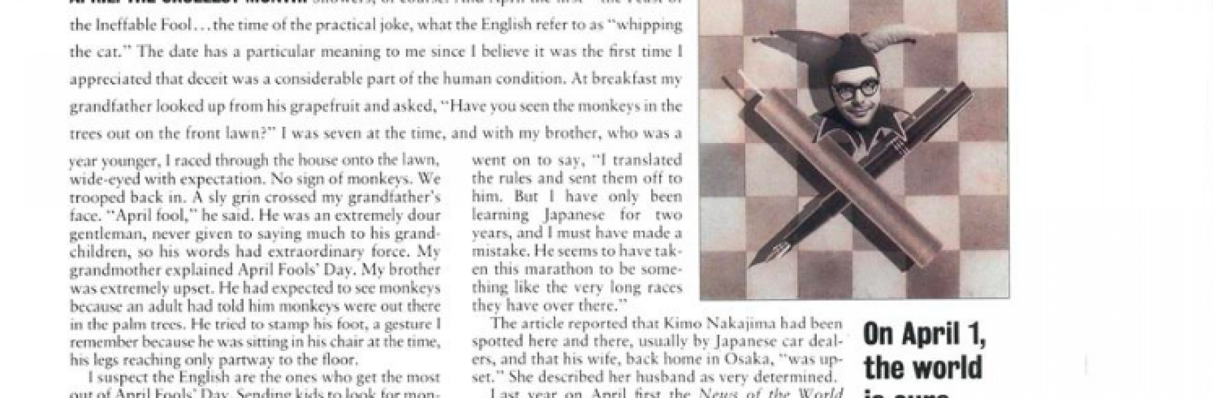 Welcome to the Dynamite Museum | Esquire | April 1991