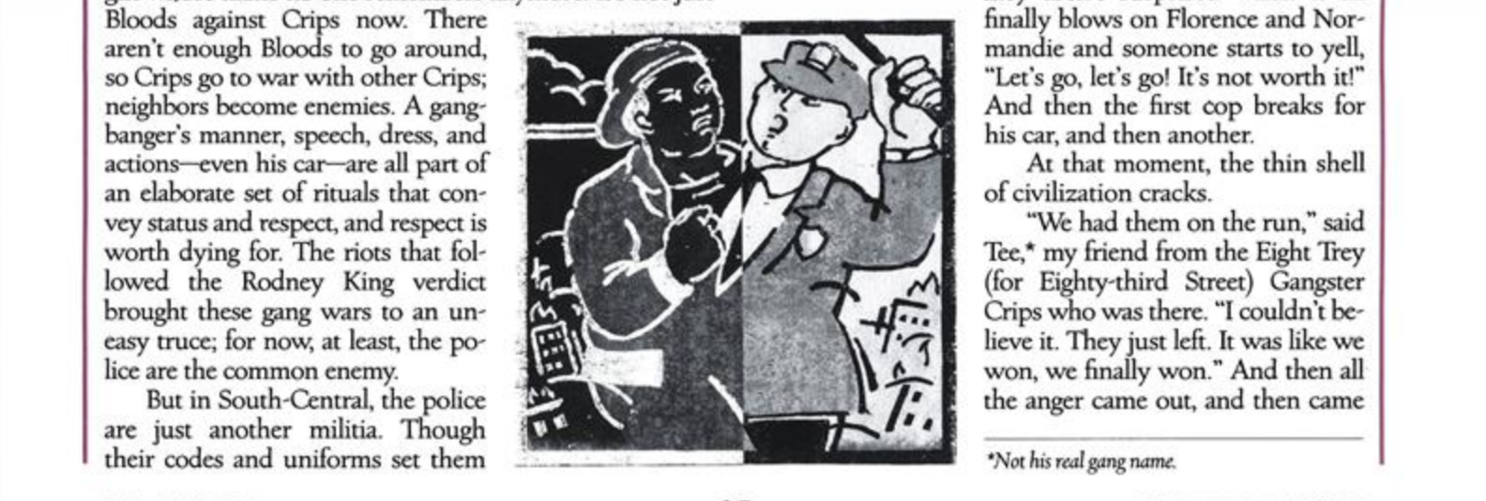 Letter From L.A. | Esquire | JULY 1992