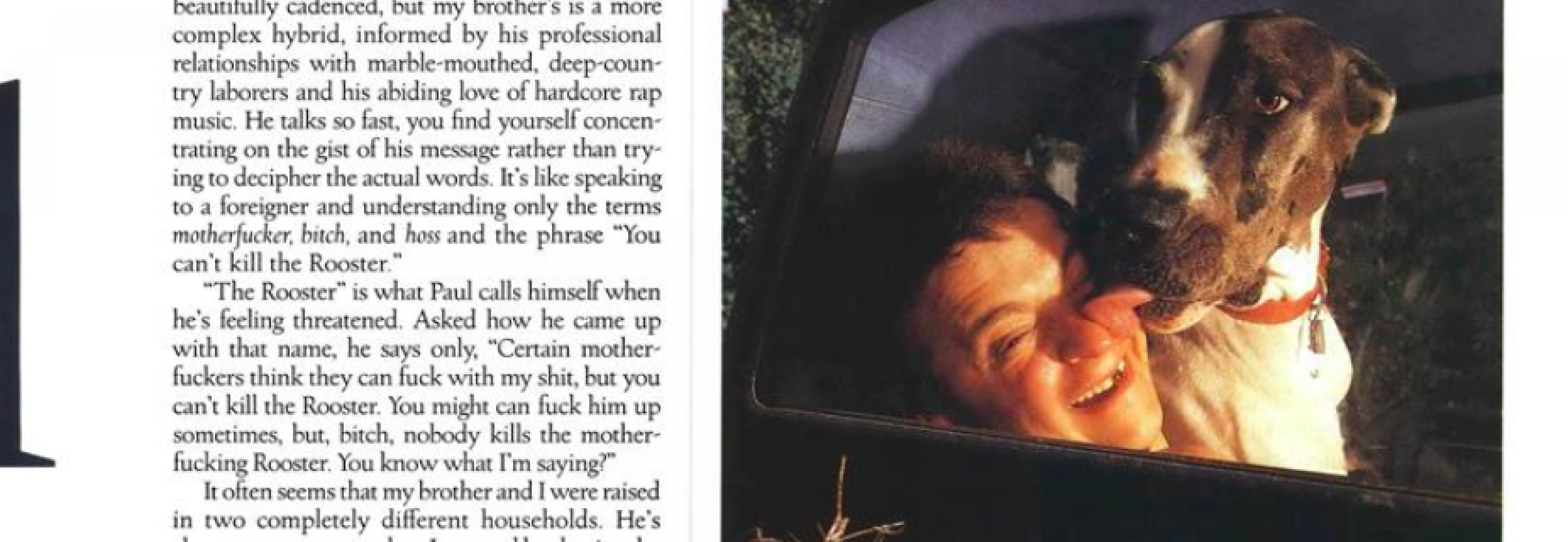 You Can’t Kill the Rooster | Esquire | JUNE 1998