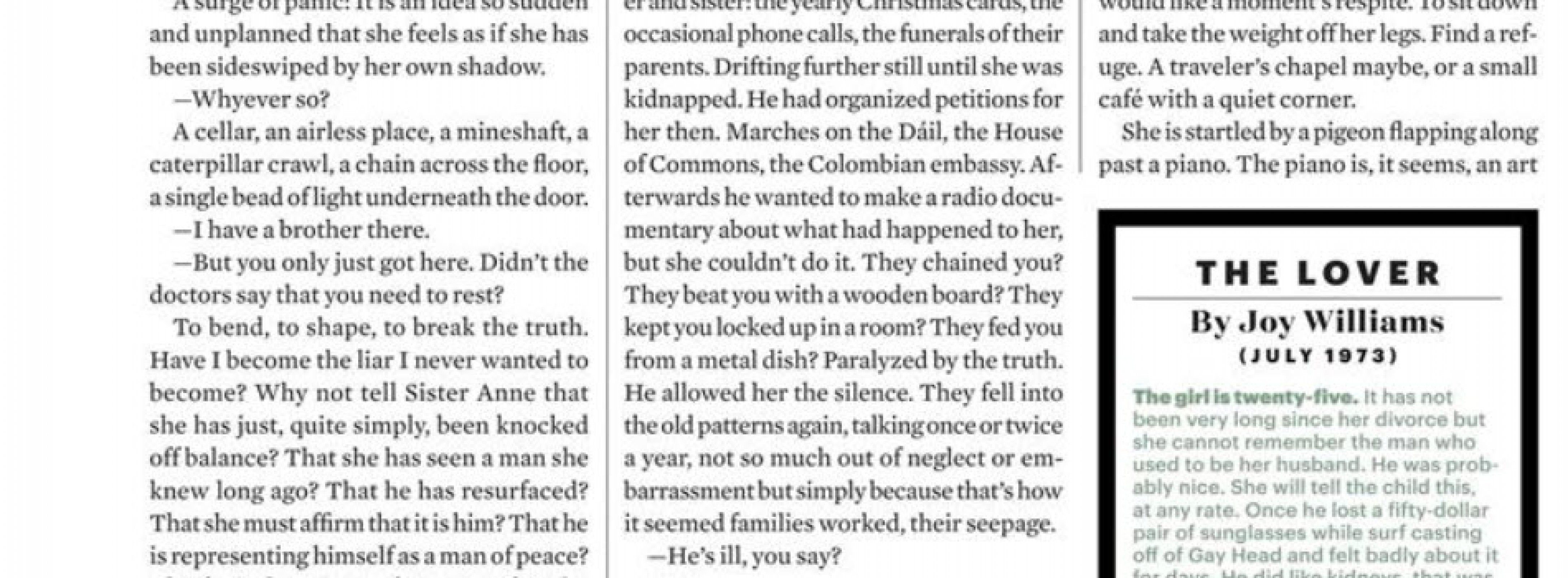 The Lover | Esquire | AUGUST 2015