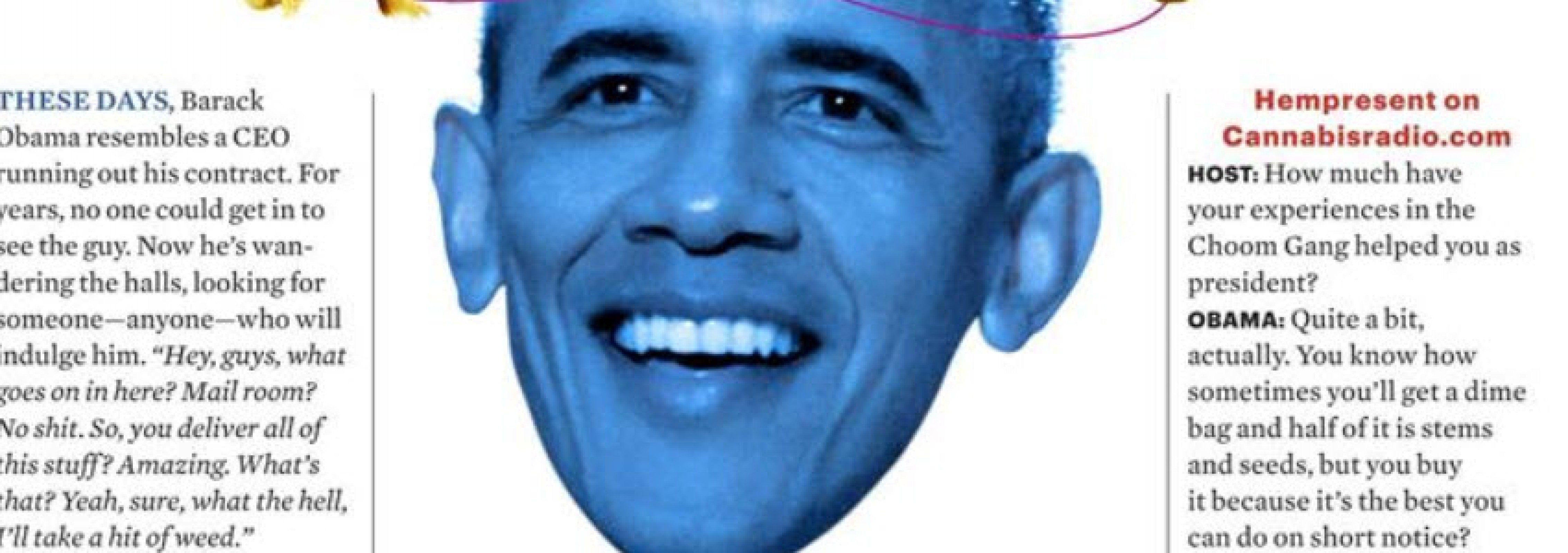 Barack Obama’s Exit Interviews | Esquire | AUGUST '16