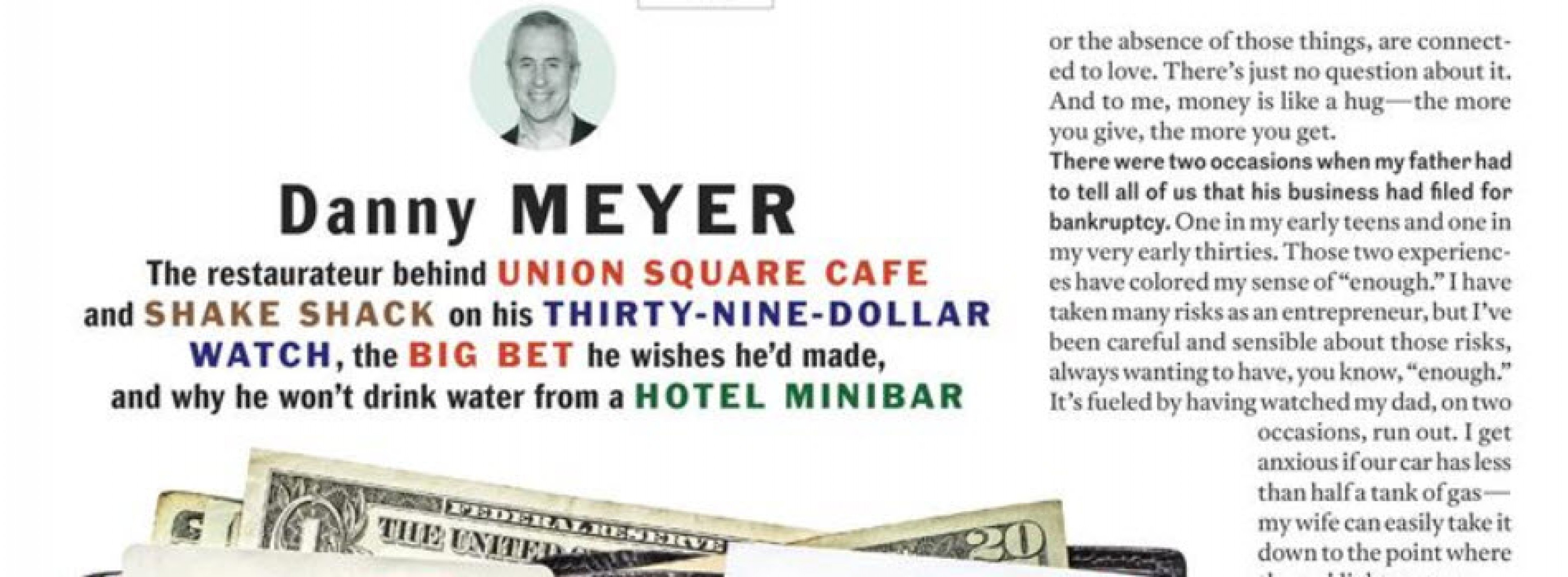 Danny Meyer | Esquire | JUNE + JULY '17