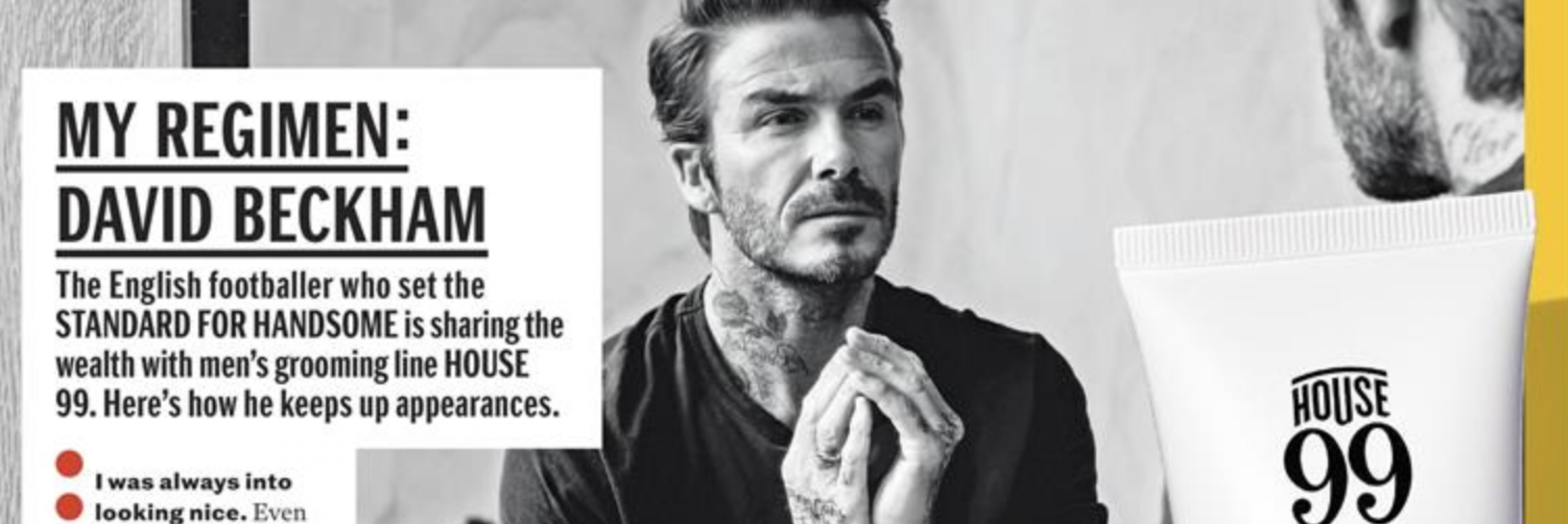 MY REGIMEN: DAVID BECKHAM | Esquire | MARCH '18