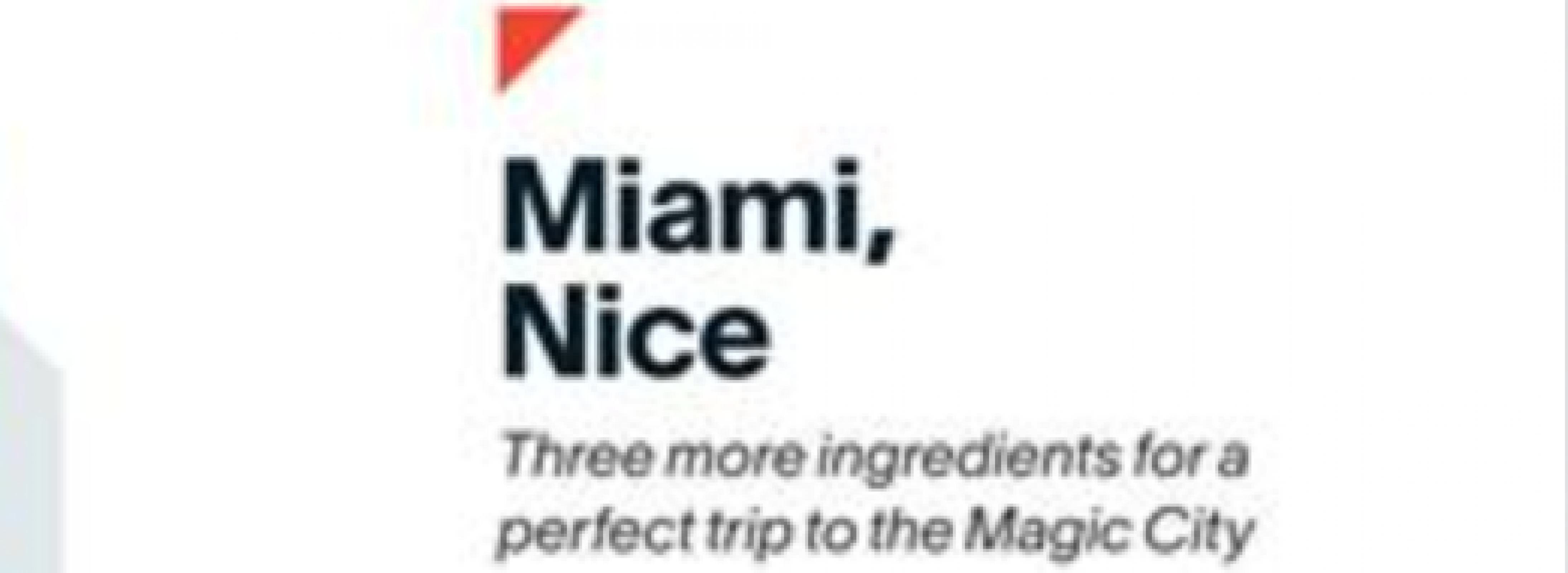 Miami, Nice | Esquire | MARCH 2022